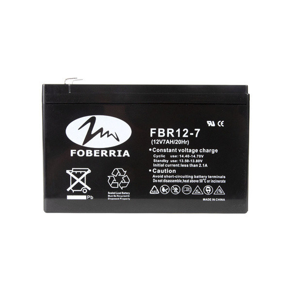 2.08kg Small Valve Regulated Lead Acid Battery 12v 7ah 105A For Light ...